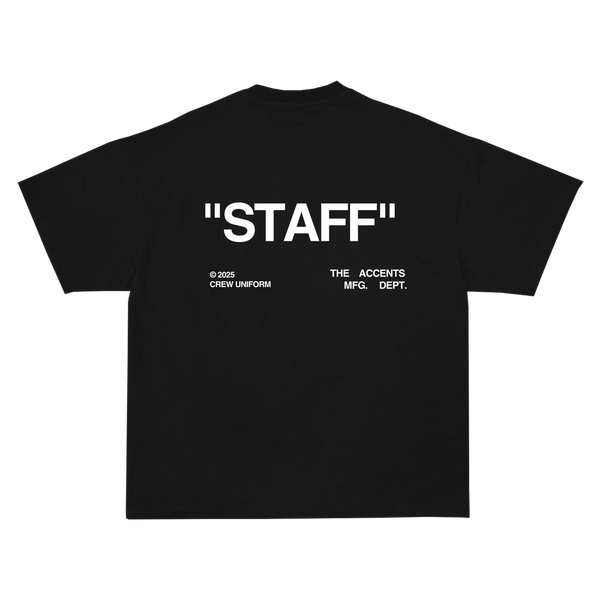 MFG STAFF TEE – THE ACCENTS