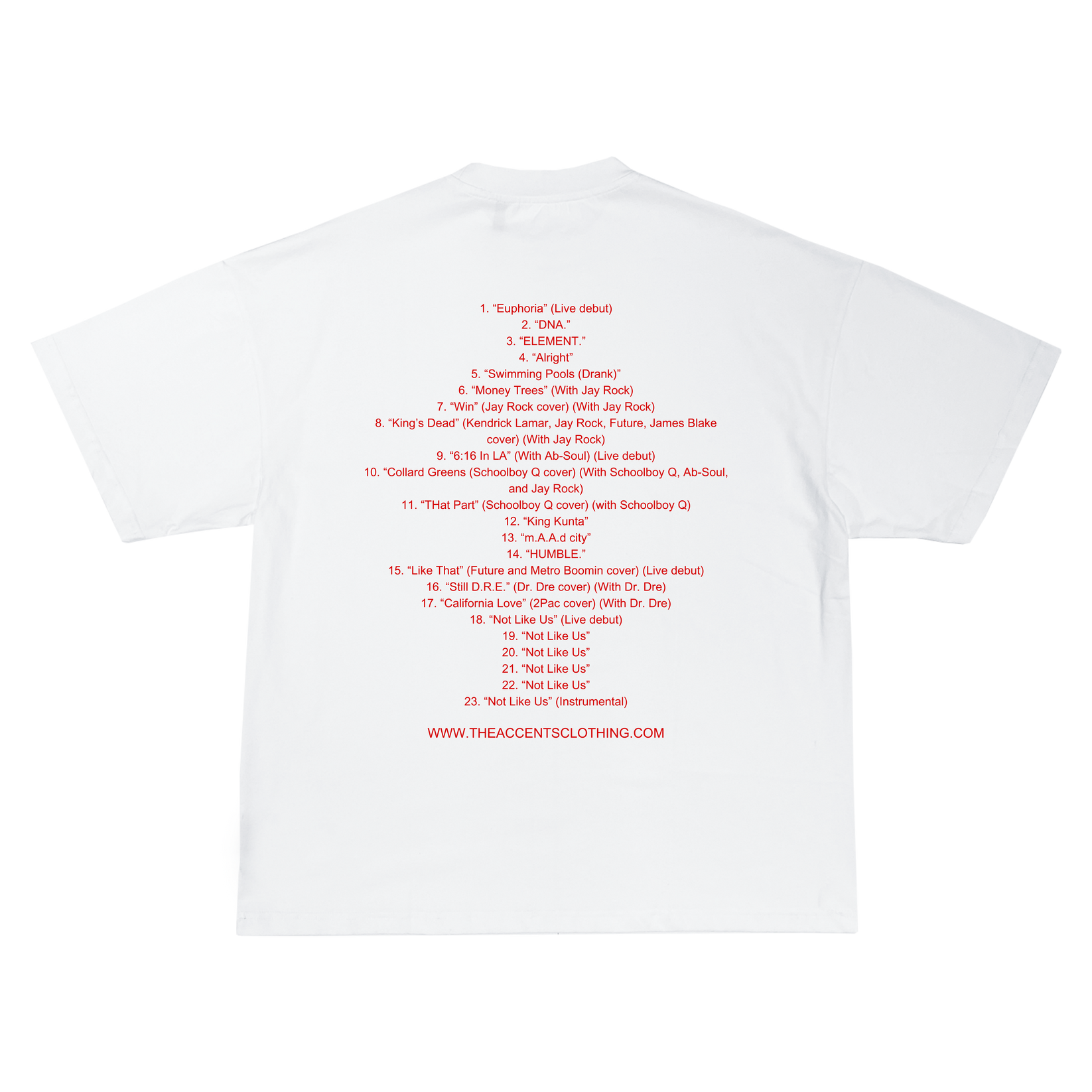 KEN&FRIENDS TEE – THE ACCENTS